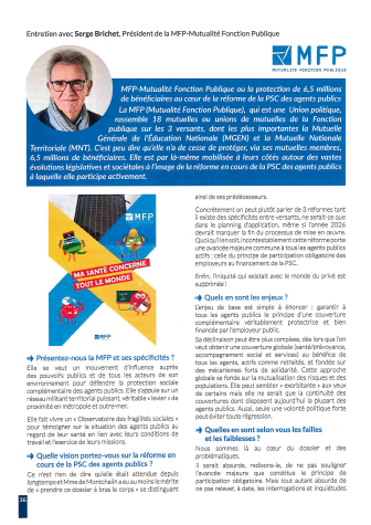 La Voix du Parlement - juillet 2022Dossier spécial : La Protection Sociale des Agents de la ...